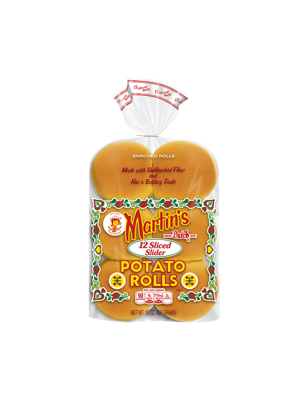 Pain Burger 10 cm Martin's Potato Rolls x12 | Amanbox